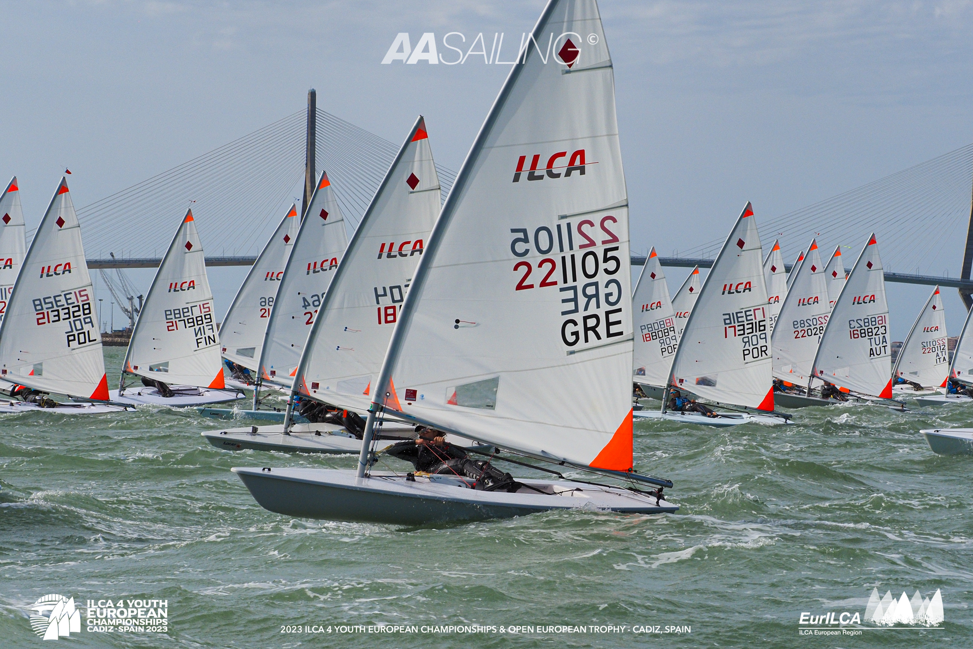 Race day 3 results - 2023 ILCA 4 Youth European Championships
