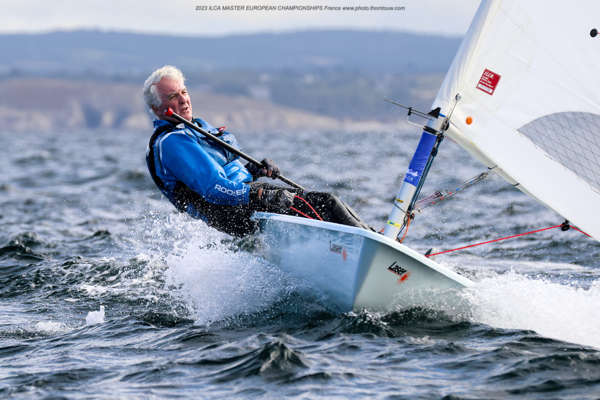 Race Day 2 report - 2023 ILCA Master Europeans