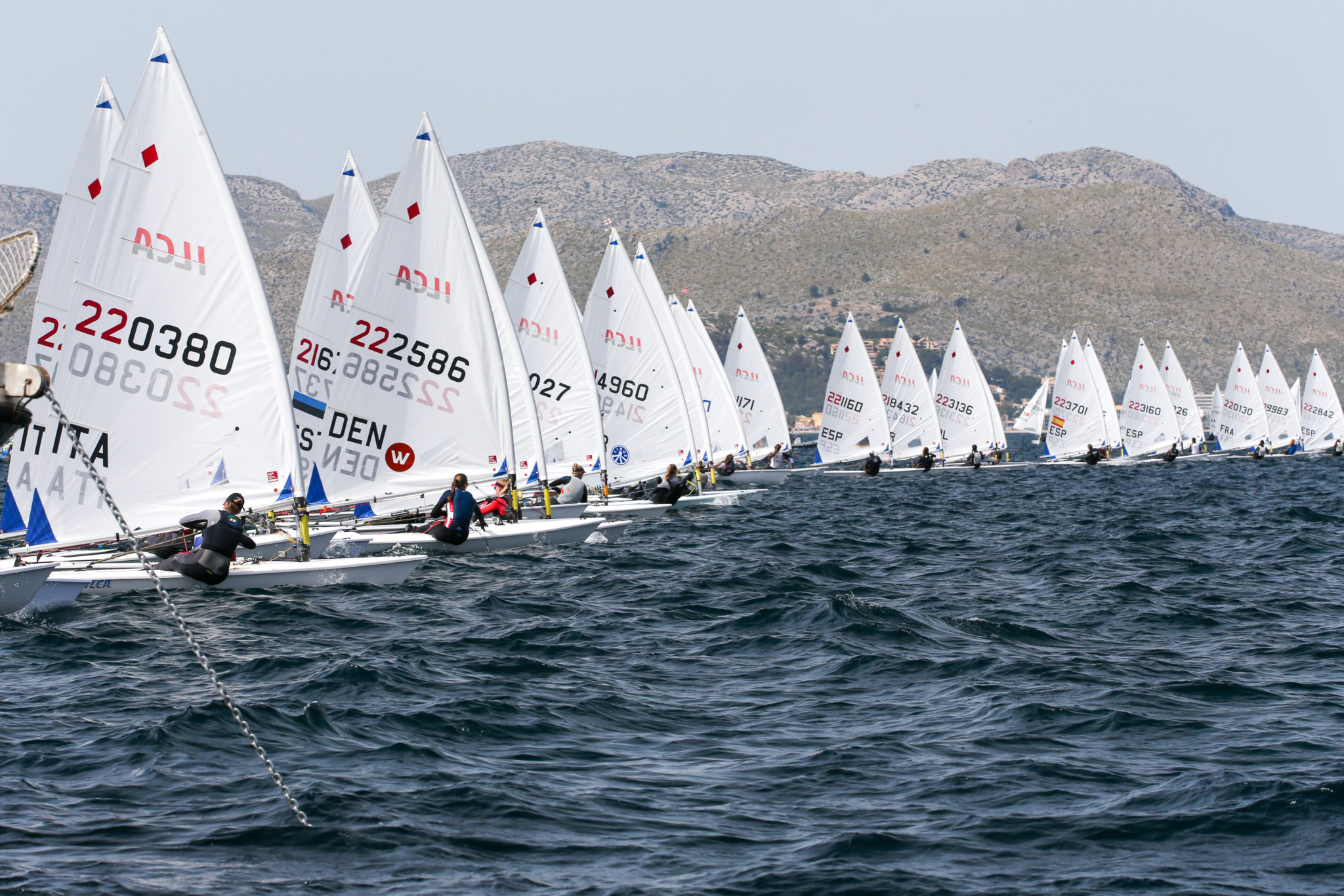 Race day 2 report - 2024 ILCA Under 21 Europeans