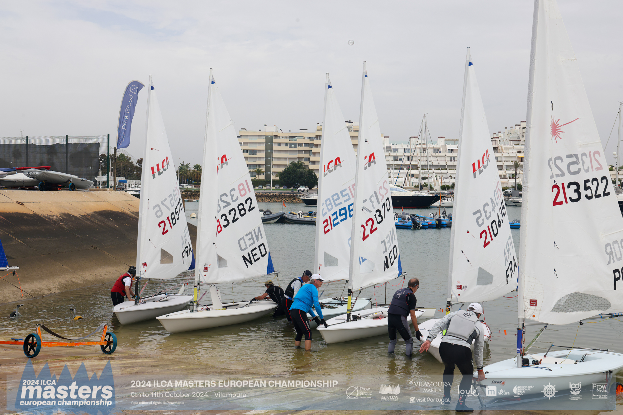 How to follow the 2024 ILCA Master Europeans in Vilamoura - EurILCA
