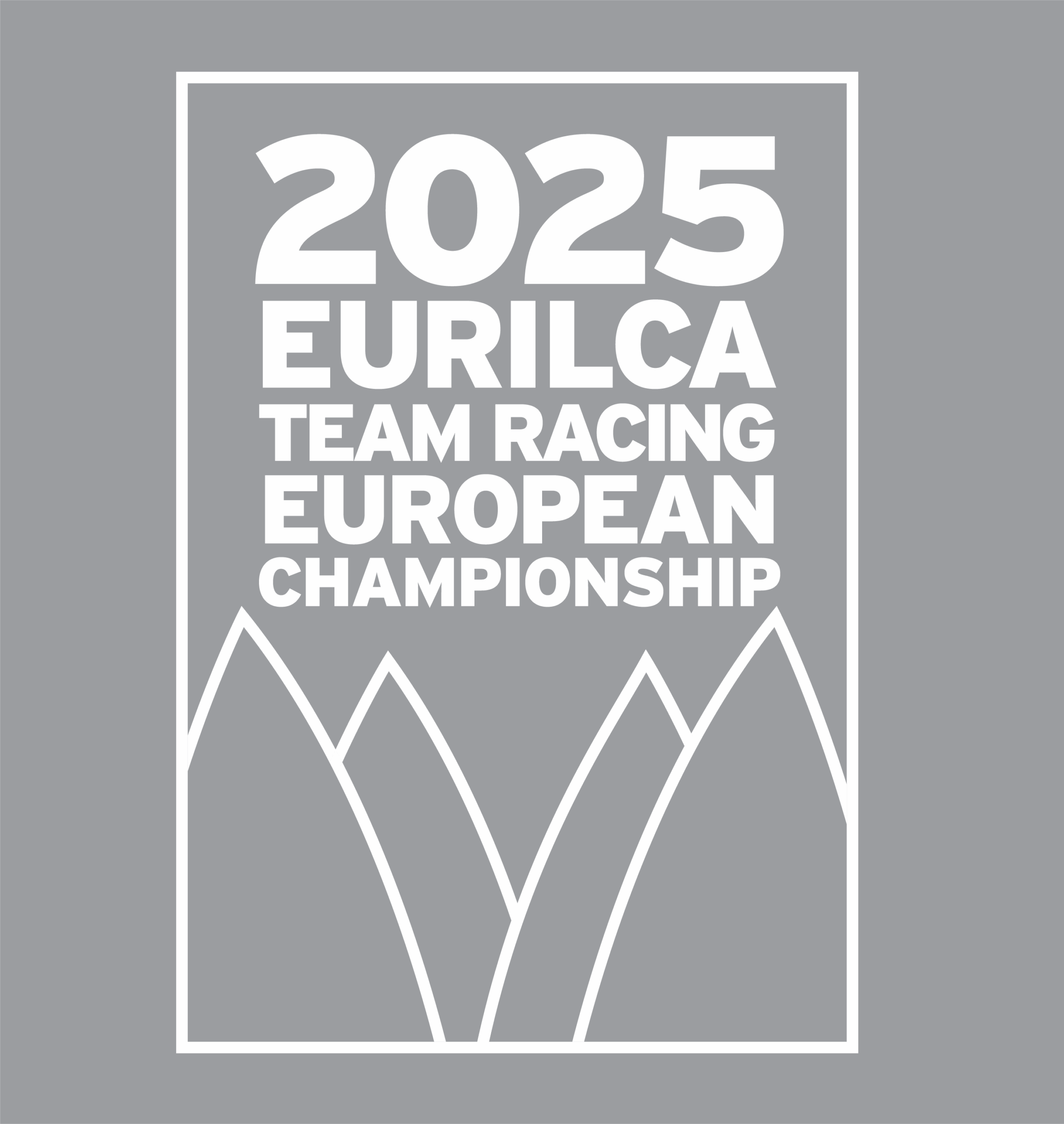 2025 EurILCA Team Racing Europeans logo - Vector - Single color